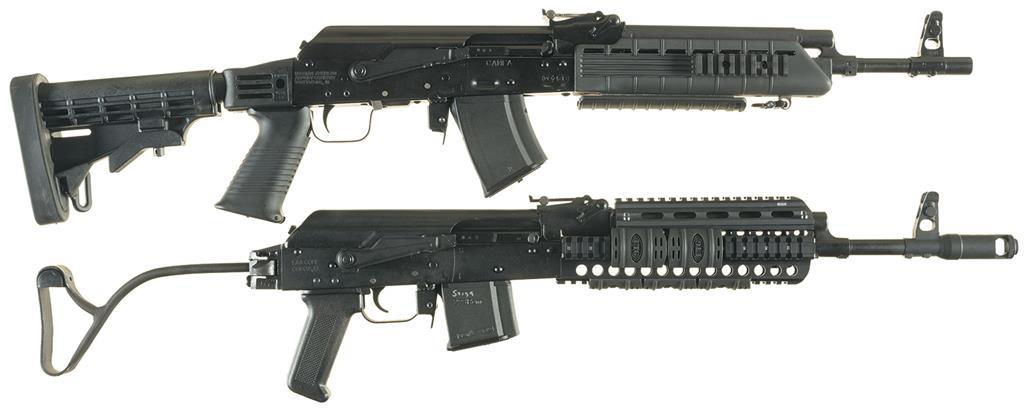 Two Saiga Style Semi-Automatic Rifles -A) Izhmash Saiga 7.62x39