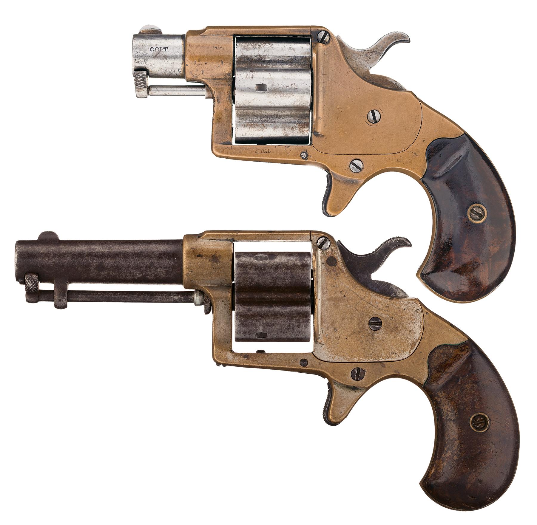 Rare Short Barrel Colt Cloverleaf Revolver