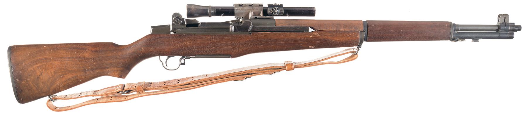 U.S. H&R M1/M1D Garand Sniper Rifle with Scope