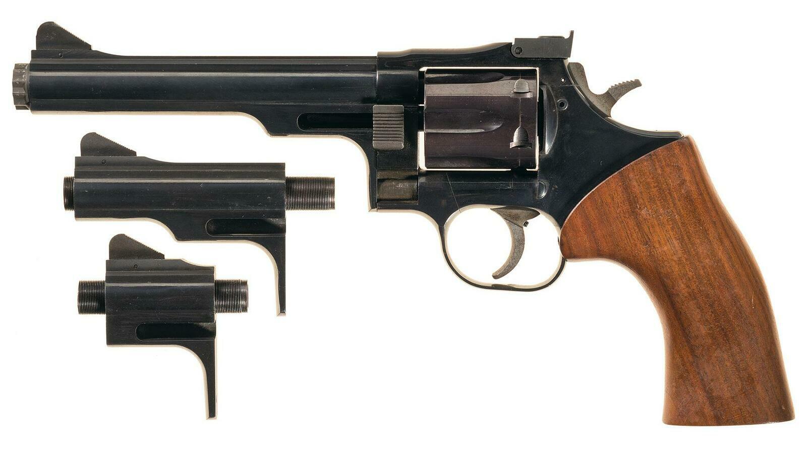 Dan Wesson Model W12 Double Action Revolver Three Barrel Set
