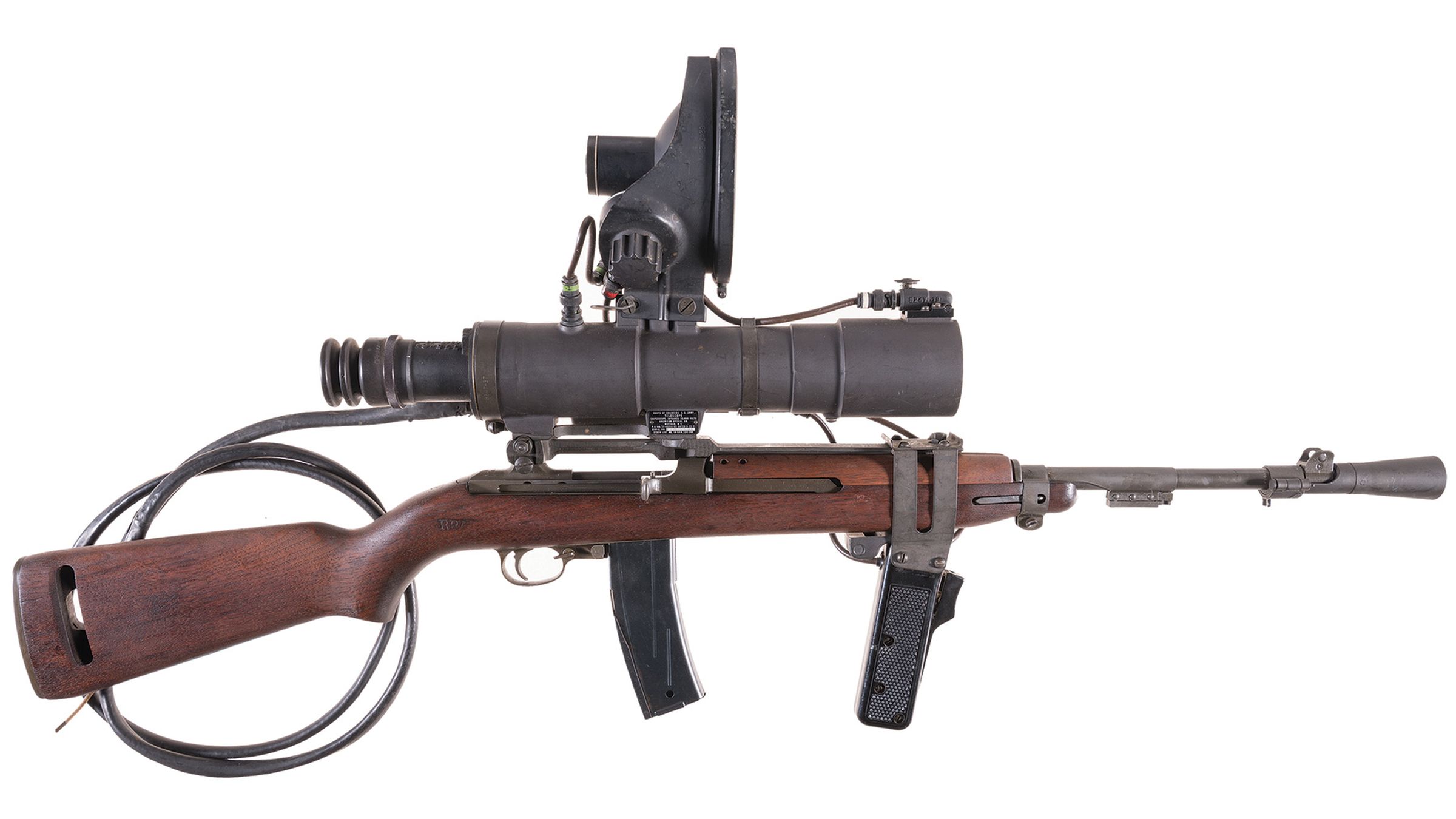 U.S. Inland M1 Carbine w/American Optical M3 IR Sniper Scope