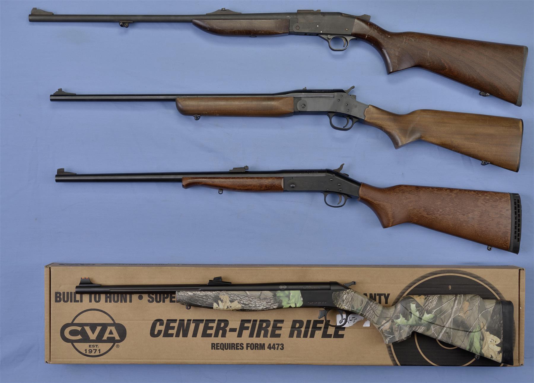 Four Small Caliber Rifles