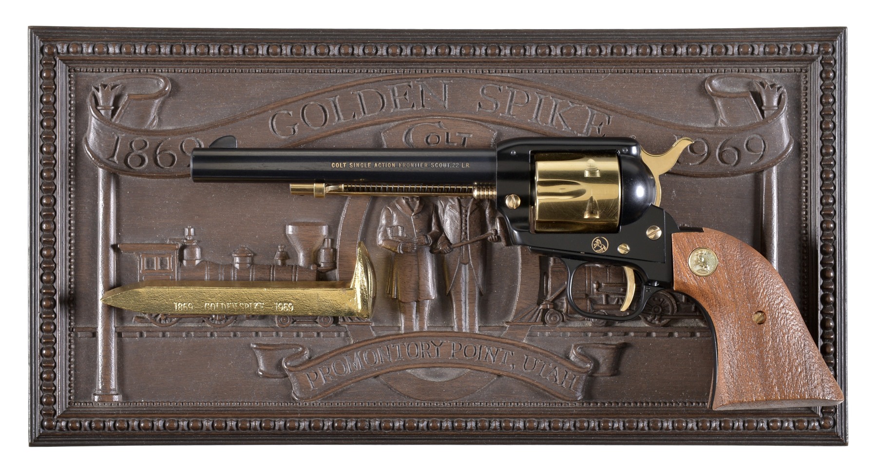 Colt Golden Spike Commemorative Frontier Scout Single Action
