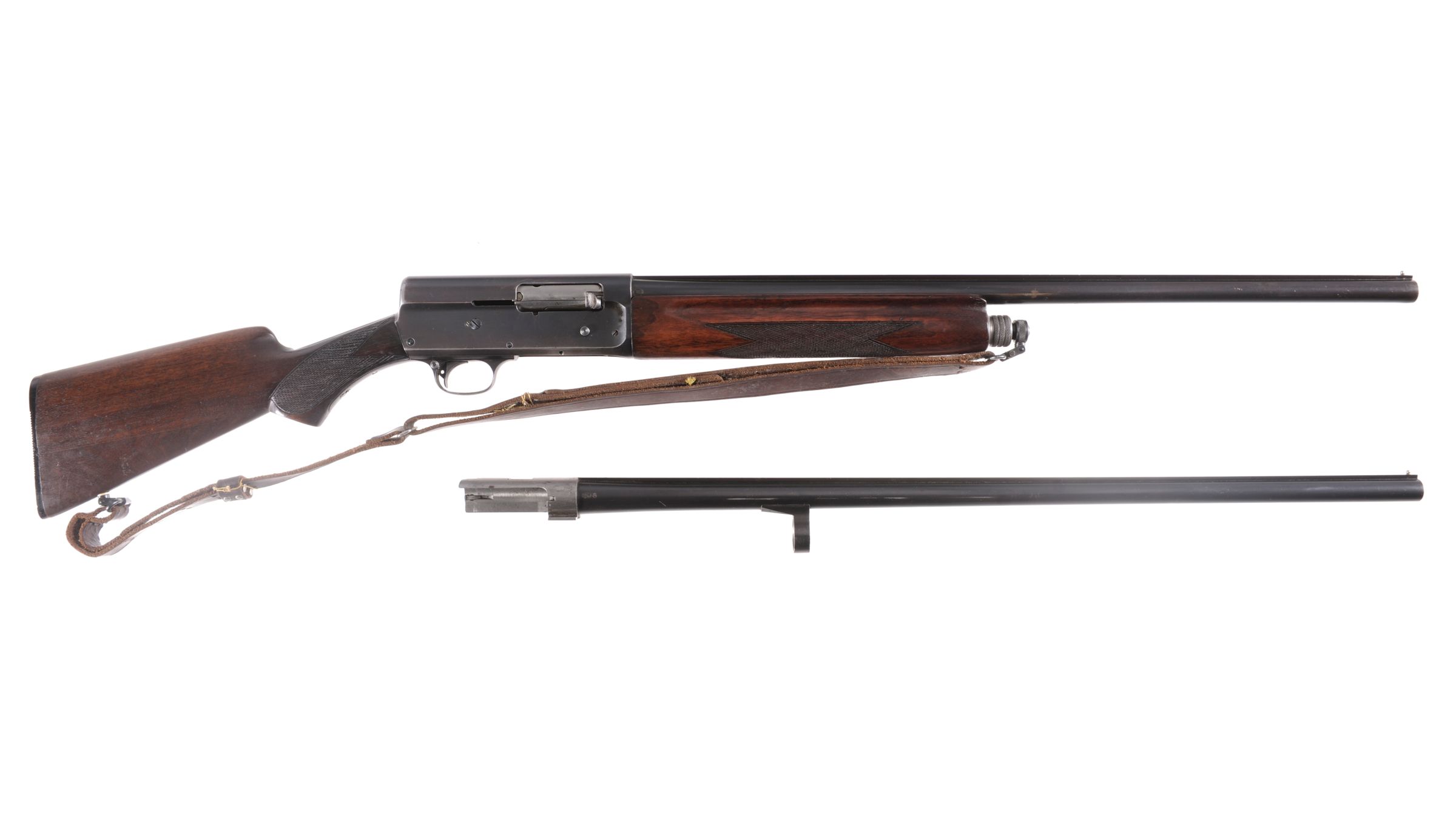 Remington Model 11 Semi-Automatic Shotgun with Extra Barrel