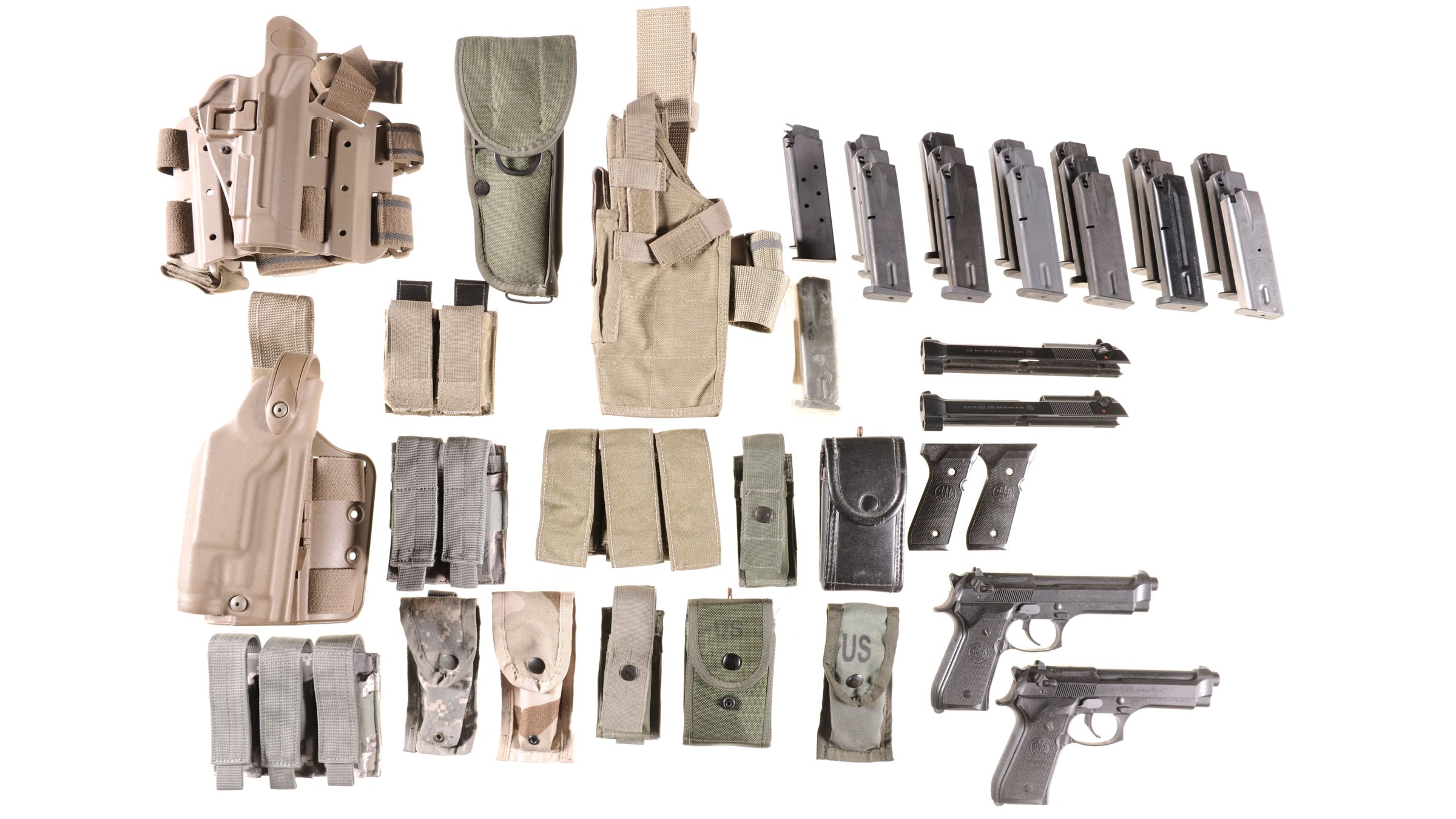 Group of Beretta M9/92FS Accessories