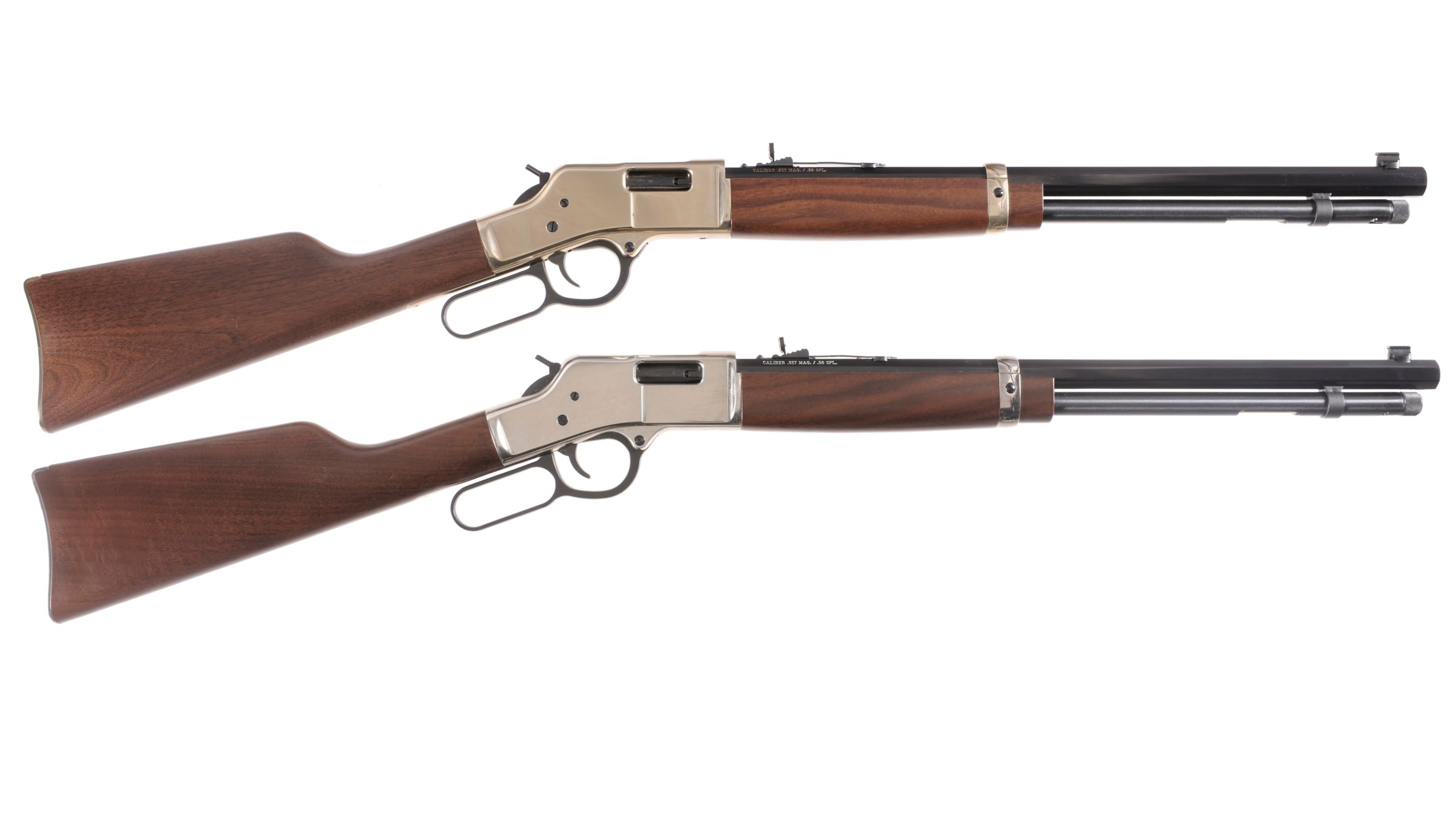 Two Henry Lever Action Rifles