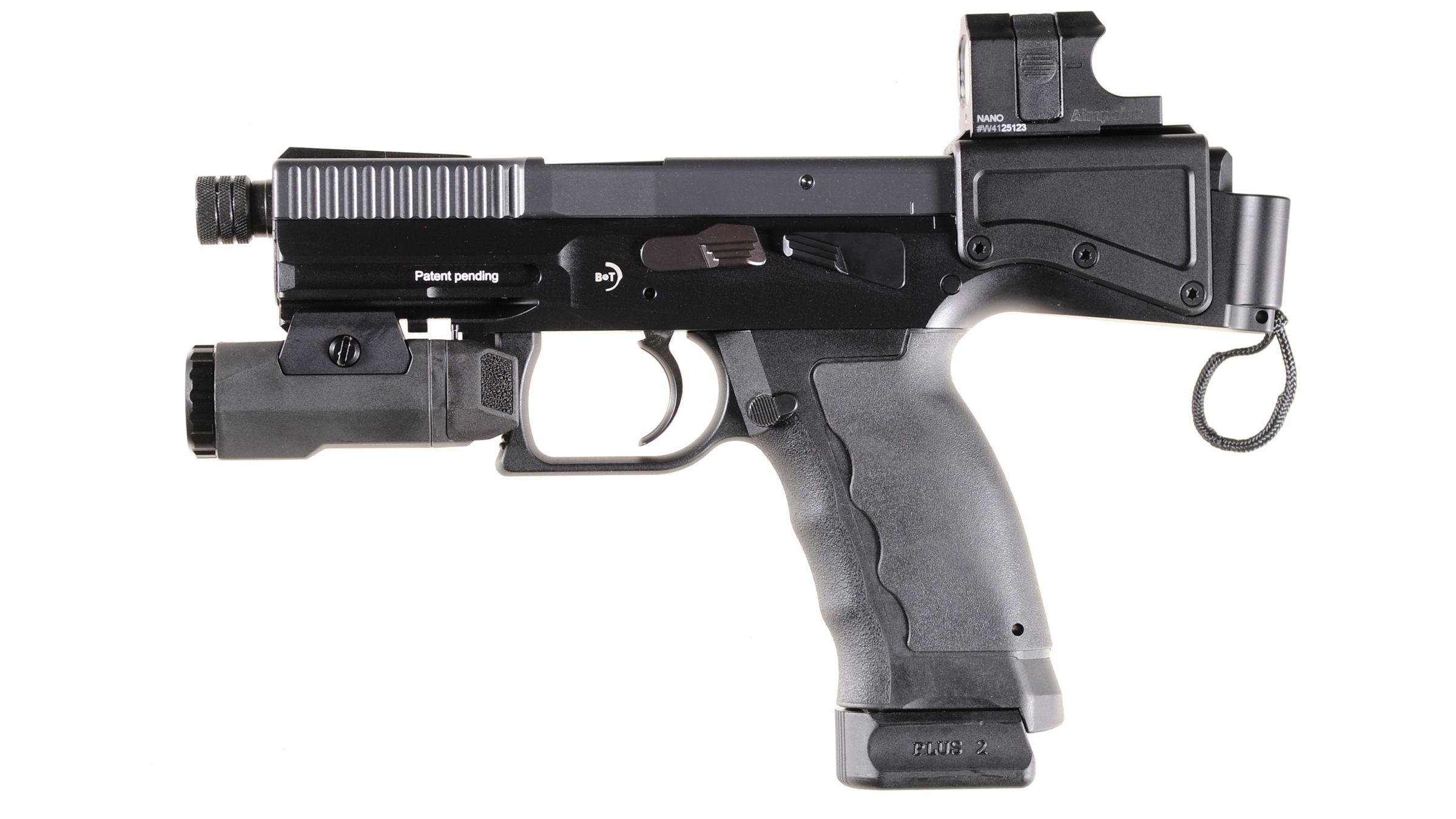 B&T USW-A1 Semi-Automatic Pistol with Case