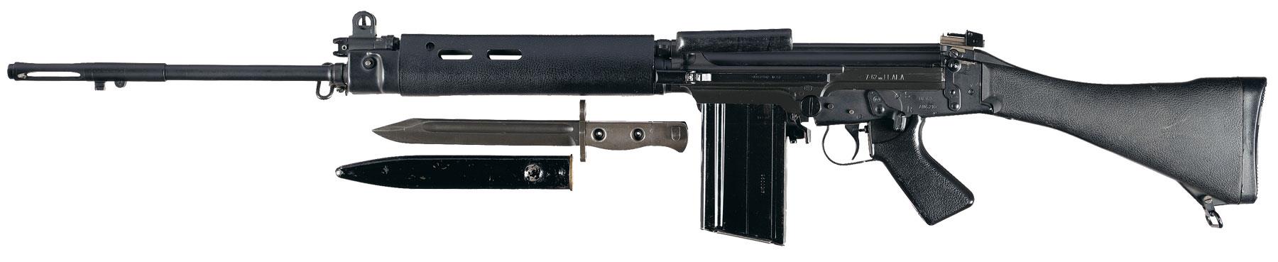 Australian FN-FAL L1A1A Semi-Automatic Rifle with Bayonet
