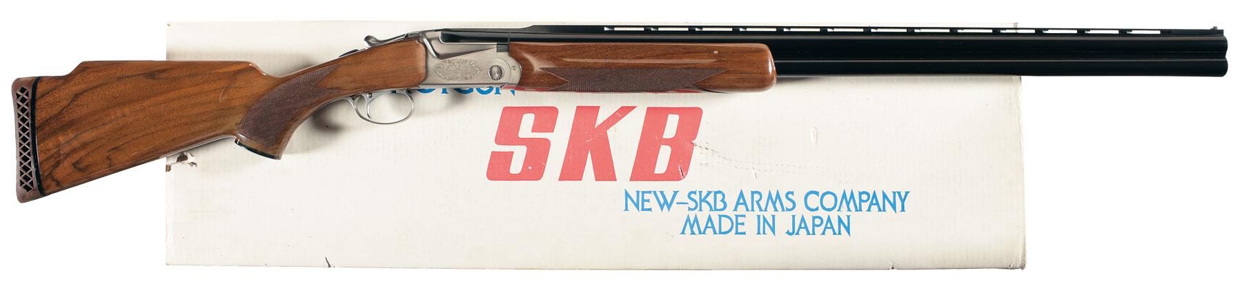 SKB 505 Deluxe Competition Trap Over/Under Shotgun with Box