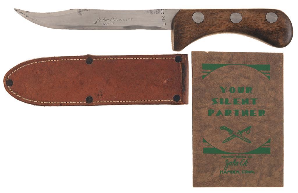 World War II Production John Ek Type 5 'Navy' Commando Knife wit