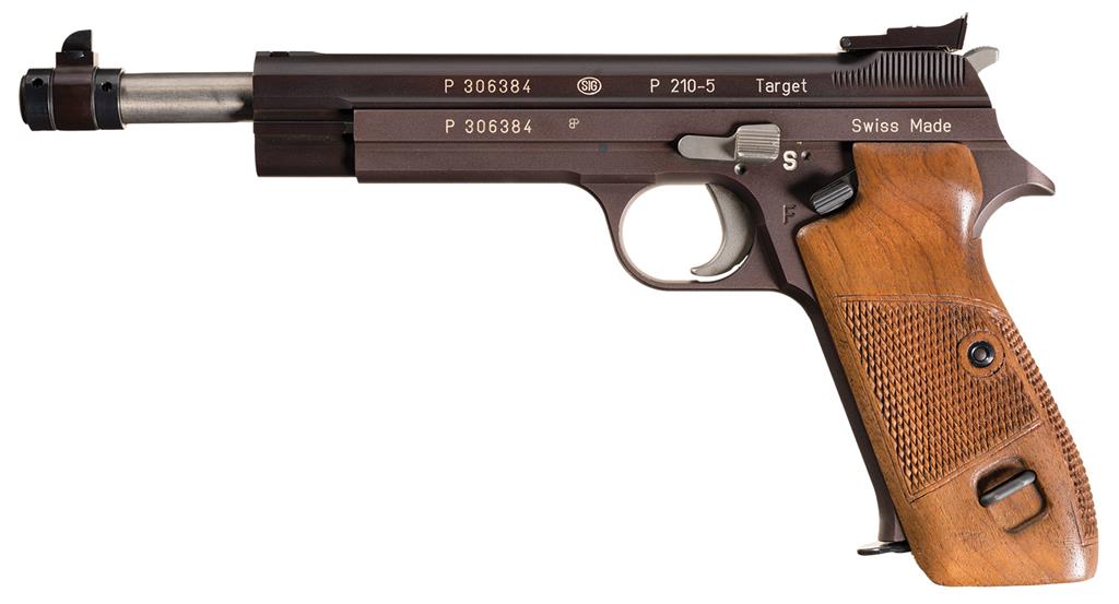 Sig P 210 5 Pistol 9 mm para