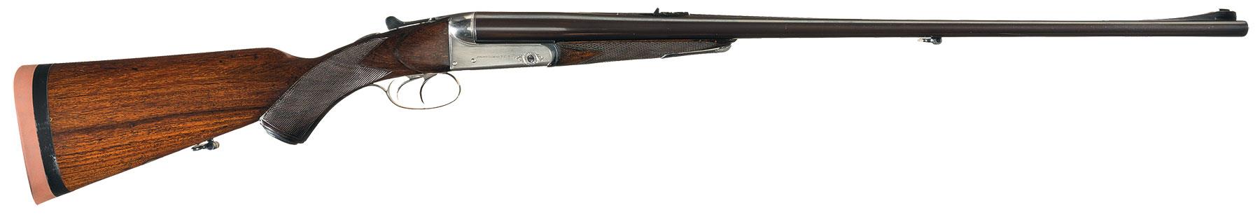 English Double Rifle Rifle 470 Nitro Express