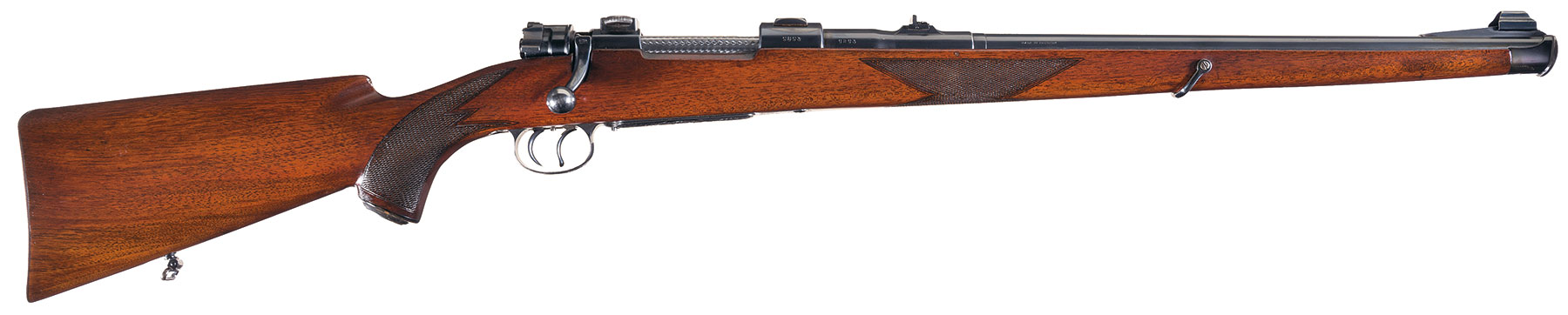 Engraved FN Mauser Model 98 Bolt Action Rifle