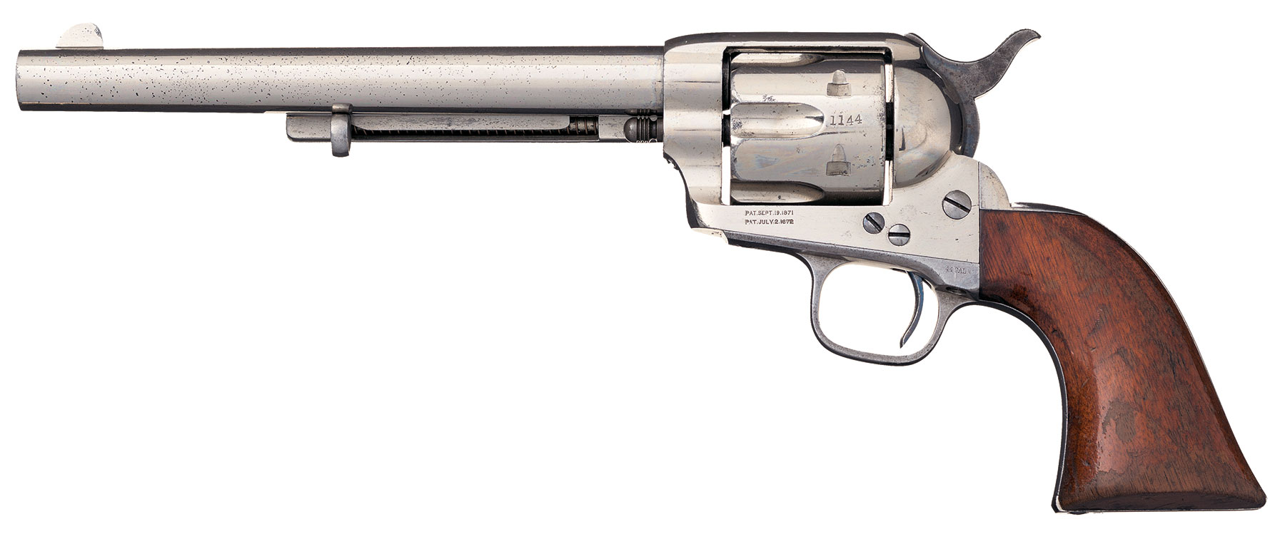 Highly Desirable Colt .44 Rimfire Single Action Army Revolver