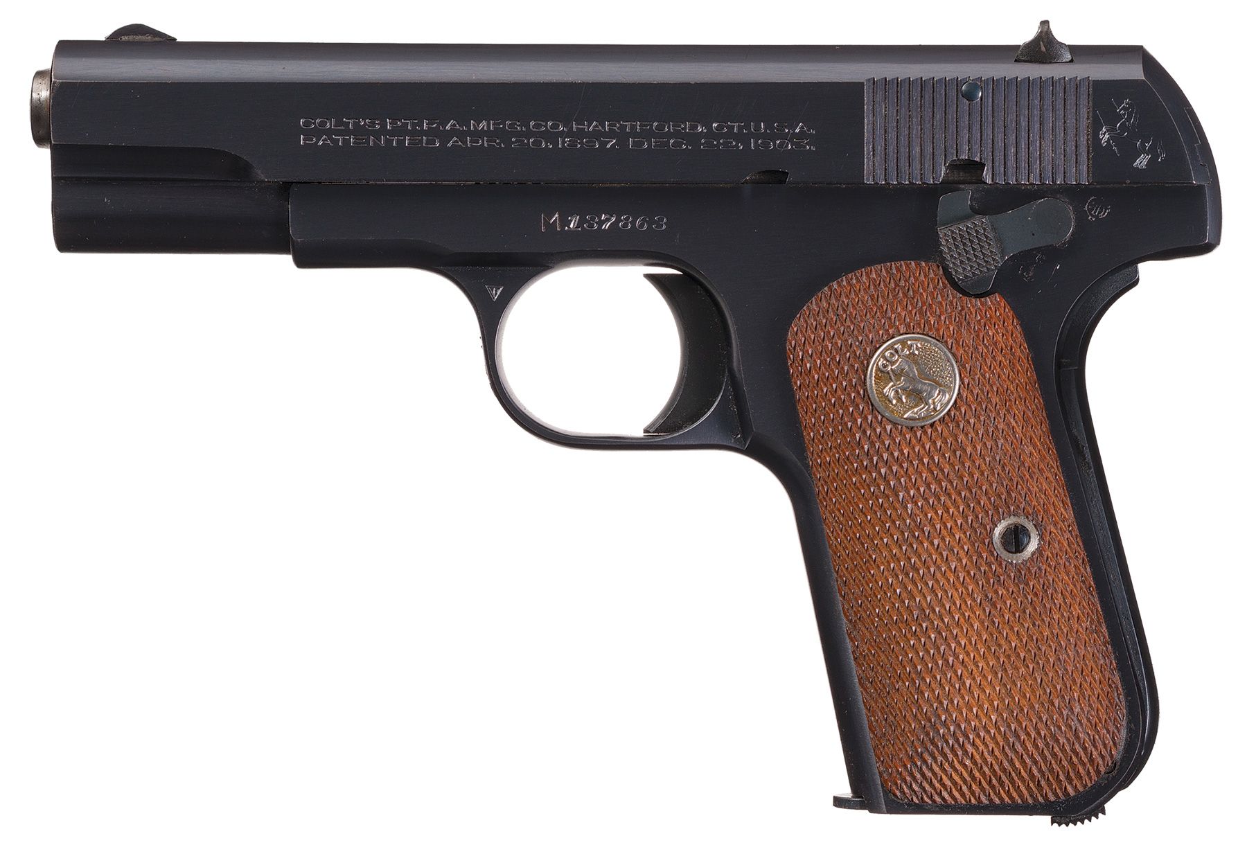 General Officers Colt Model 1908 Pistol