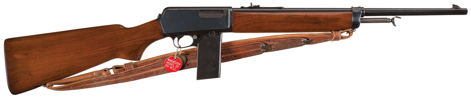 Winchester Model 1907 Semi-Automatic Rifle with Desirable Police