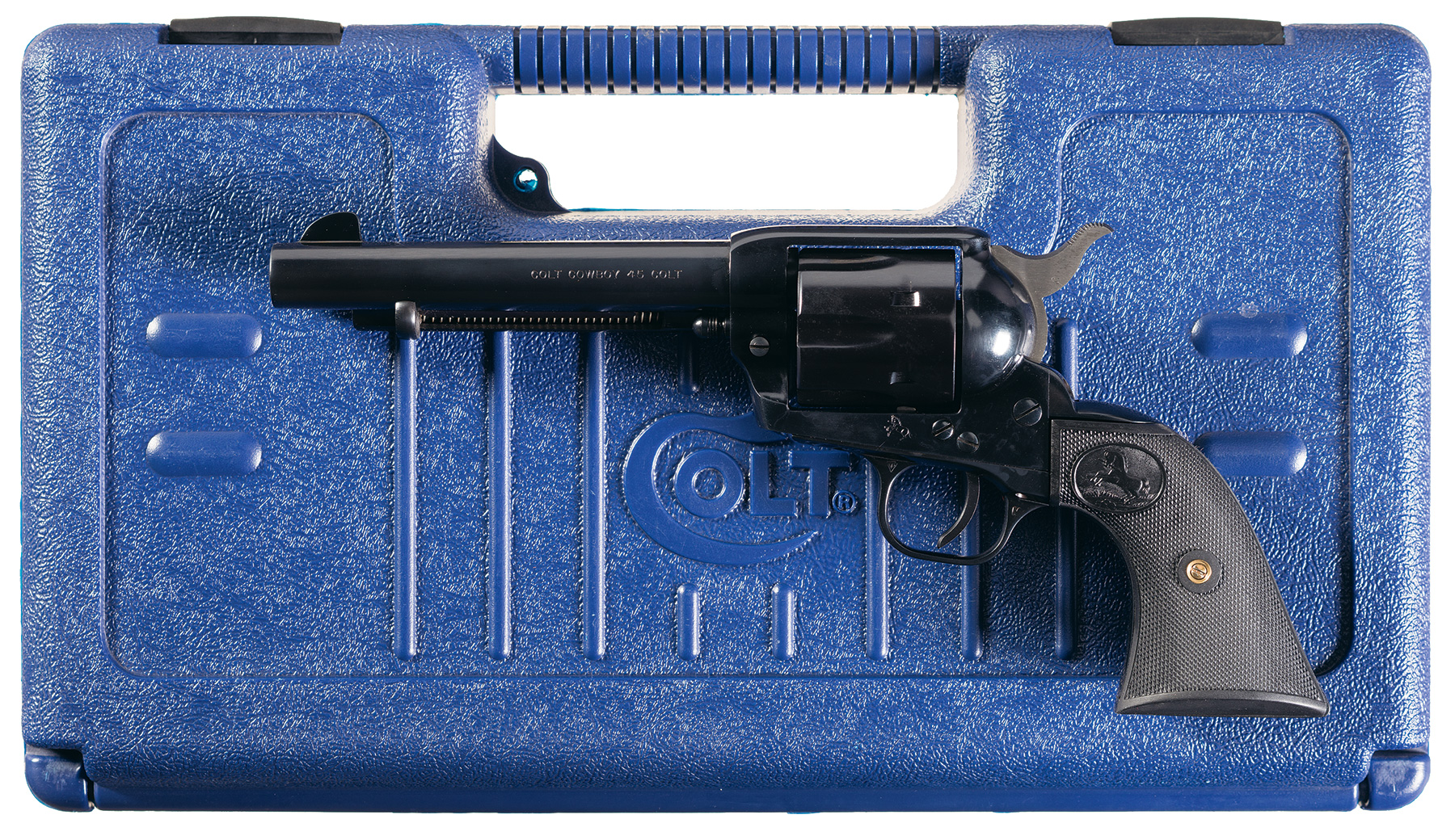 Full Blue Colt Cowboy Single Action Revolver