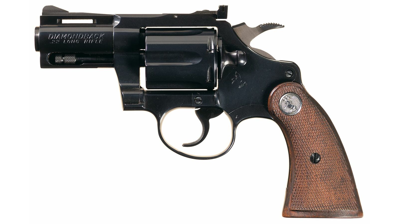 Colt Diamondback Revolver in 22 LR with 2 1/2 inch Barrel