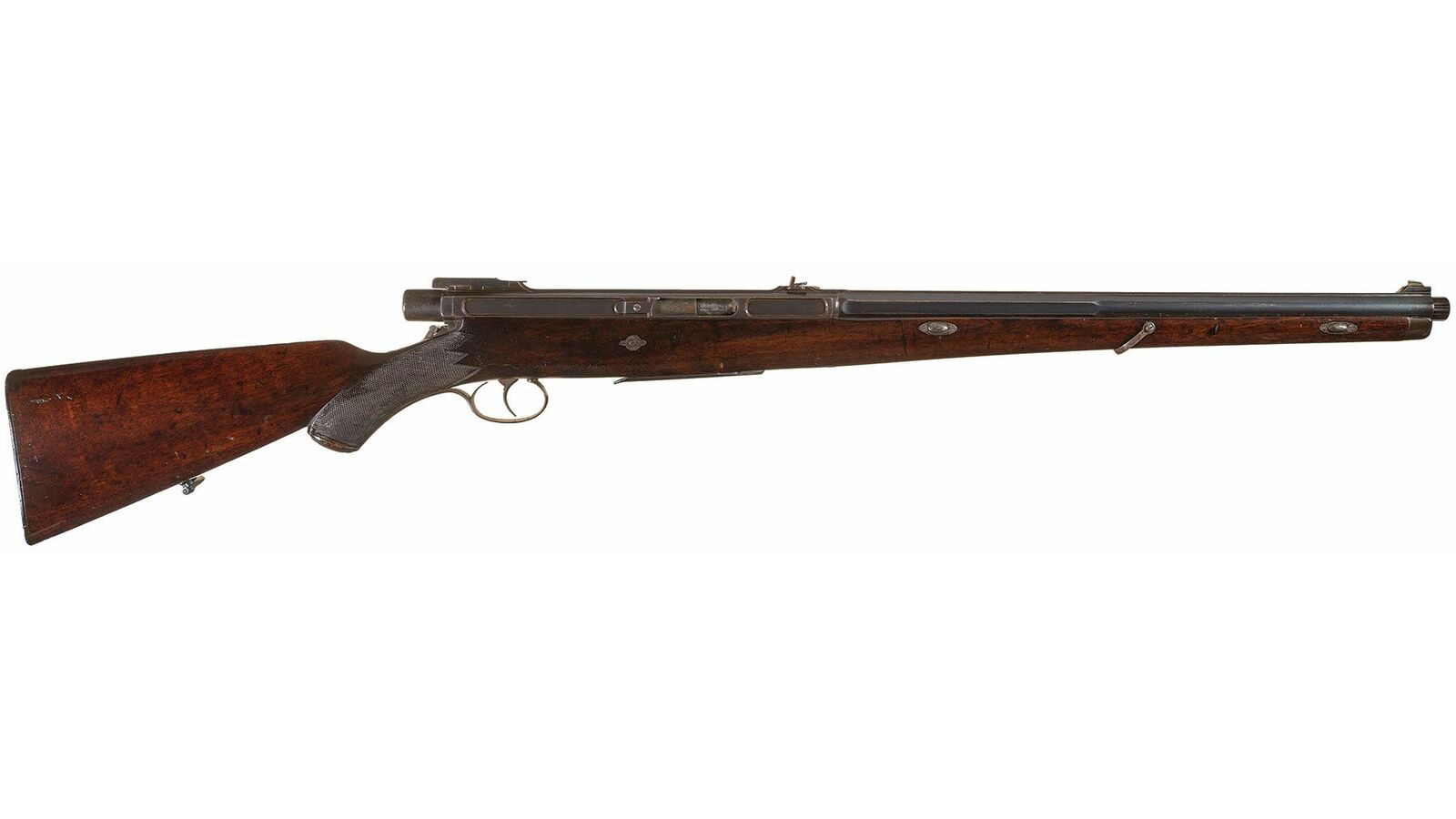 Scarce C.G. Haenel Roth-Krnka 1899 Semi-Automatic Rifle