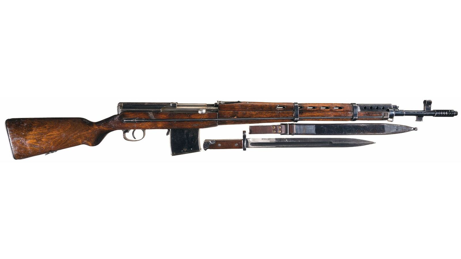 Russian SVT 1938 Tokarev Rifle w/Bayonet