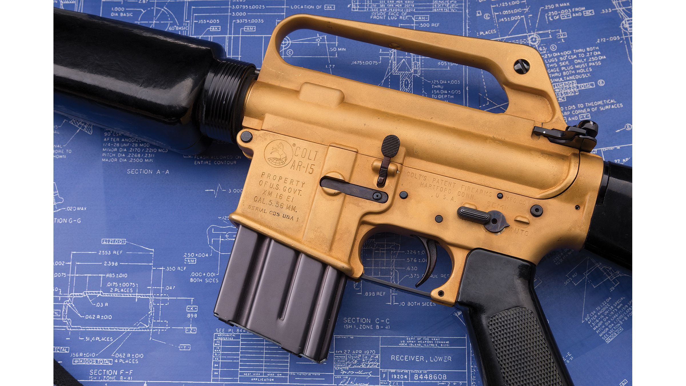 Colt AR-15/XM16E1 Machine Gun - General Wheeler