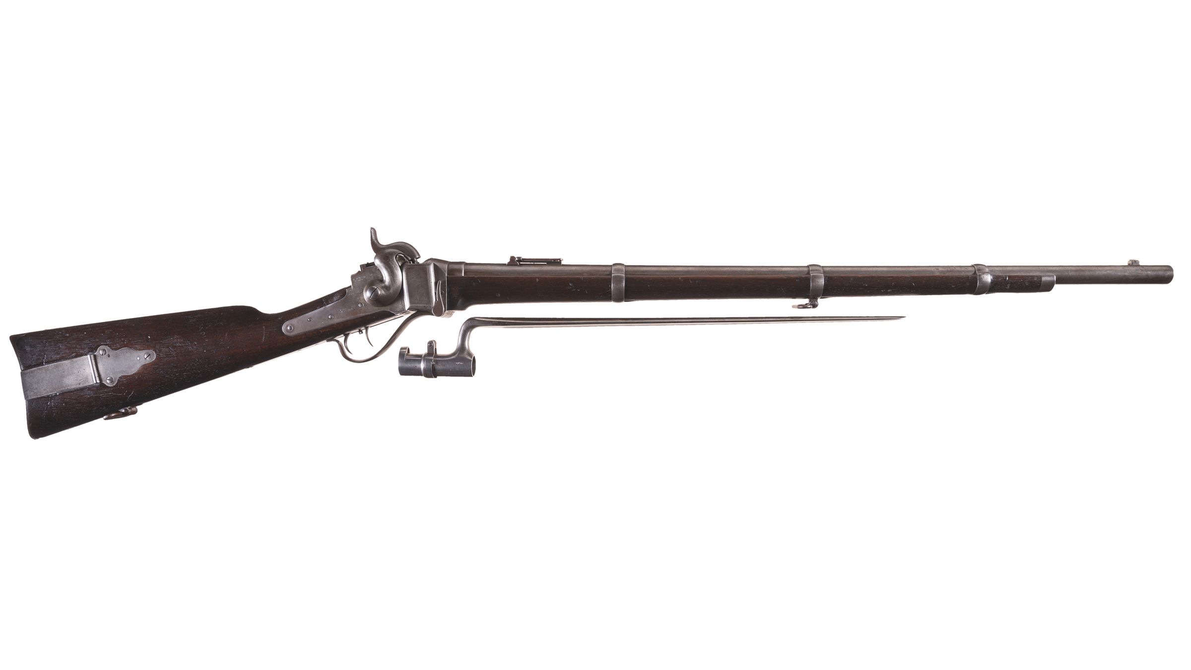 Berdan Sharps New Model 1859 Rifle with Double Set Triggers