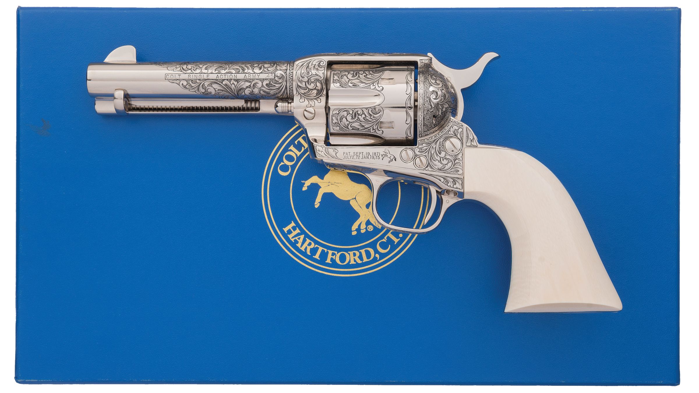 Ken Hurst Engraved Third Generation Colt Single Action Army