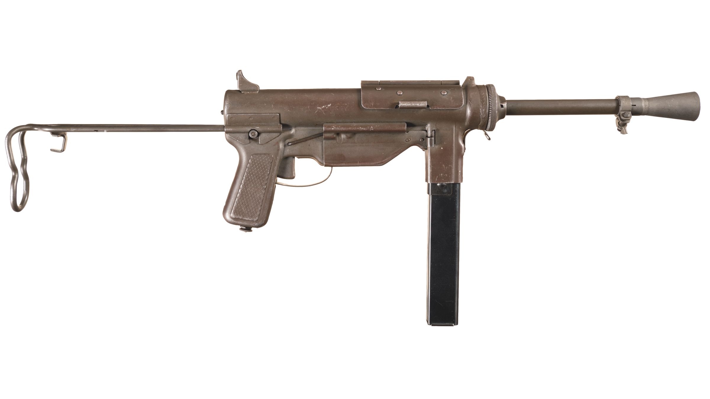 Scarce WWII Ithaca Gun Co. Fully Automatic M3A1 SMG Sales Sample