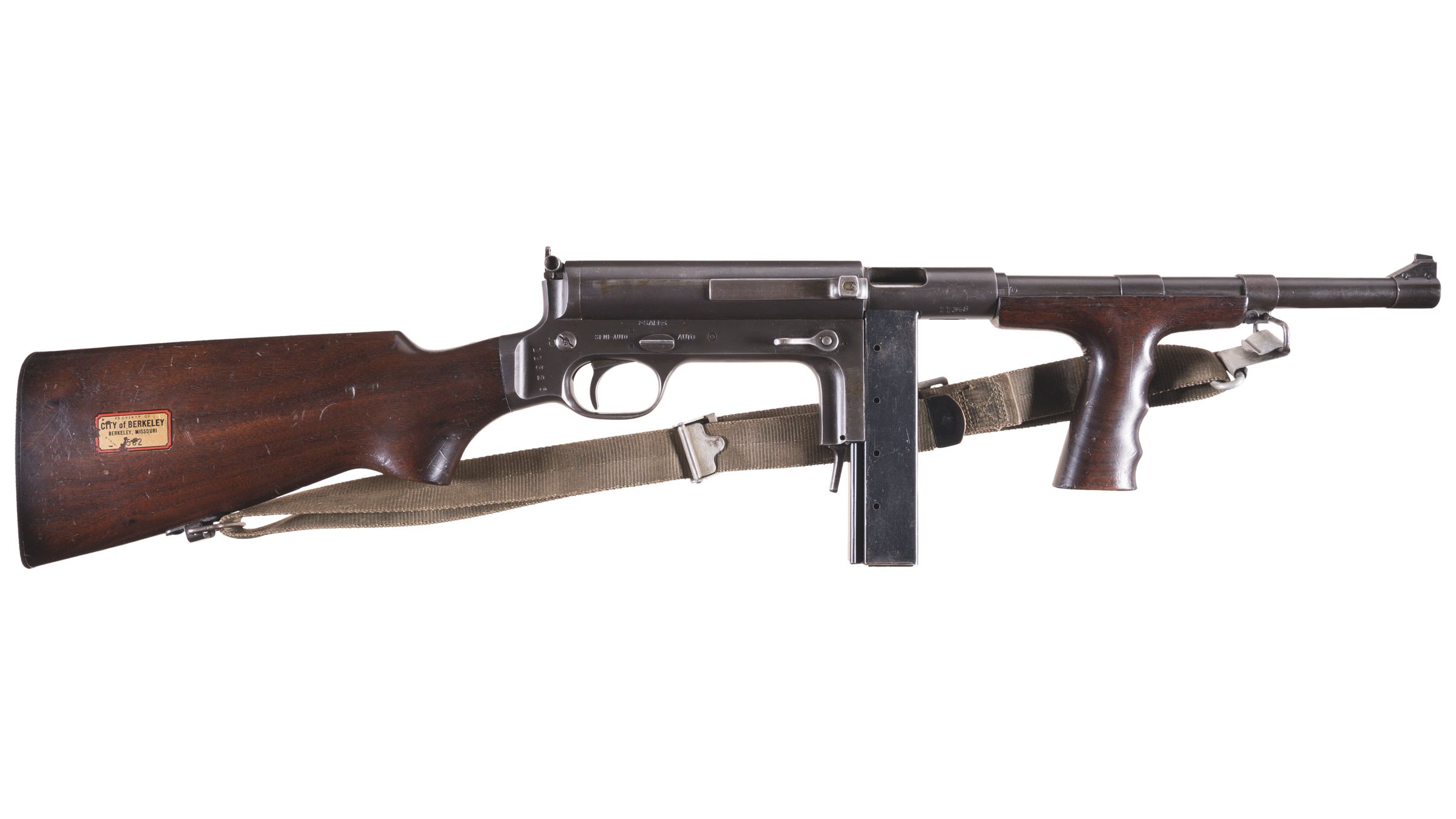 Fully Automatic Registered United Defense/Marlin M42 SMG