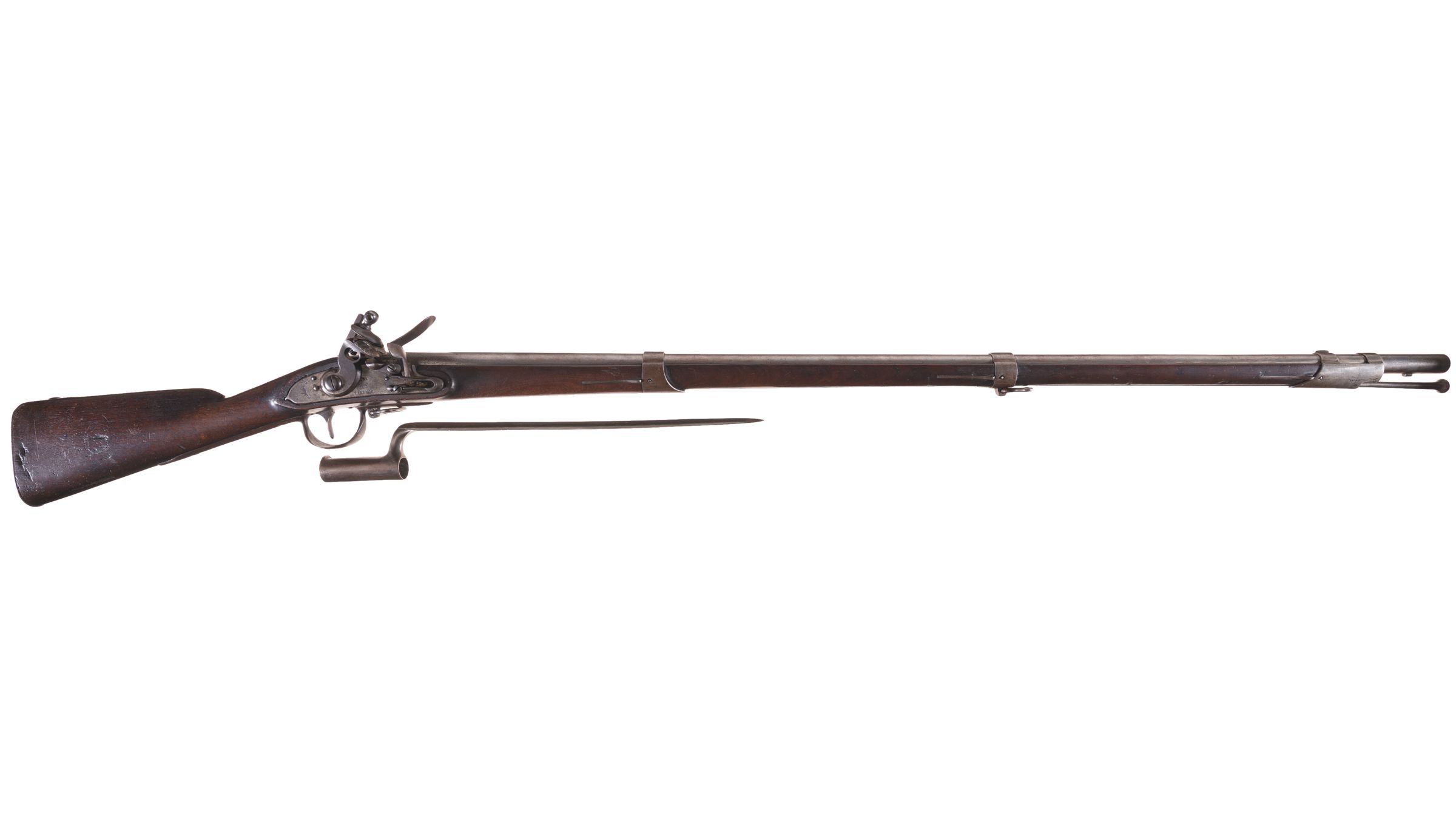 War of 1812 Era U.S. Thomas French Contract Model 1808 Musket